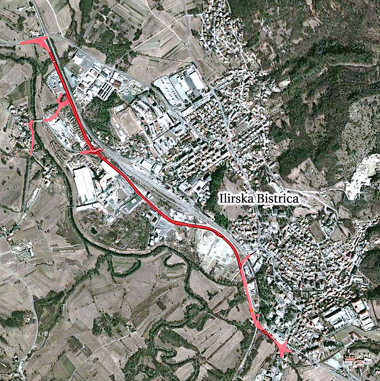 Dela na obvoznici Ilirska Bistrica v polnem teku - Primorske novice