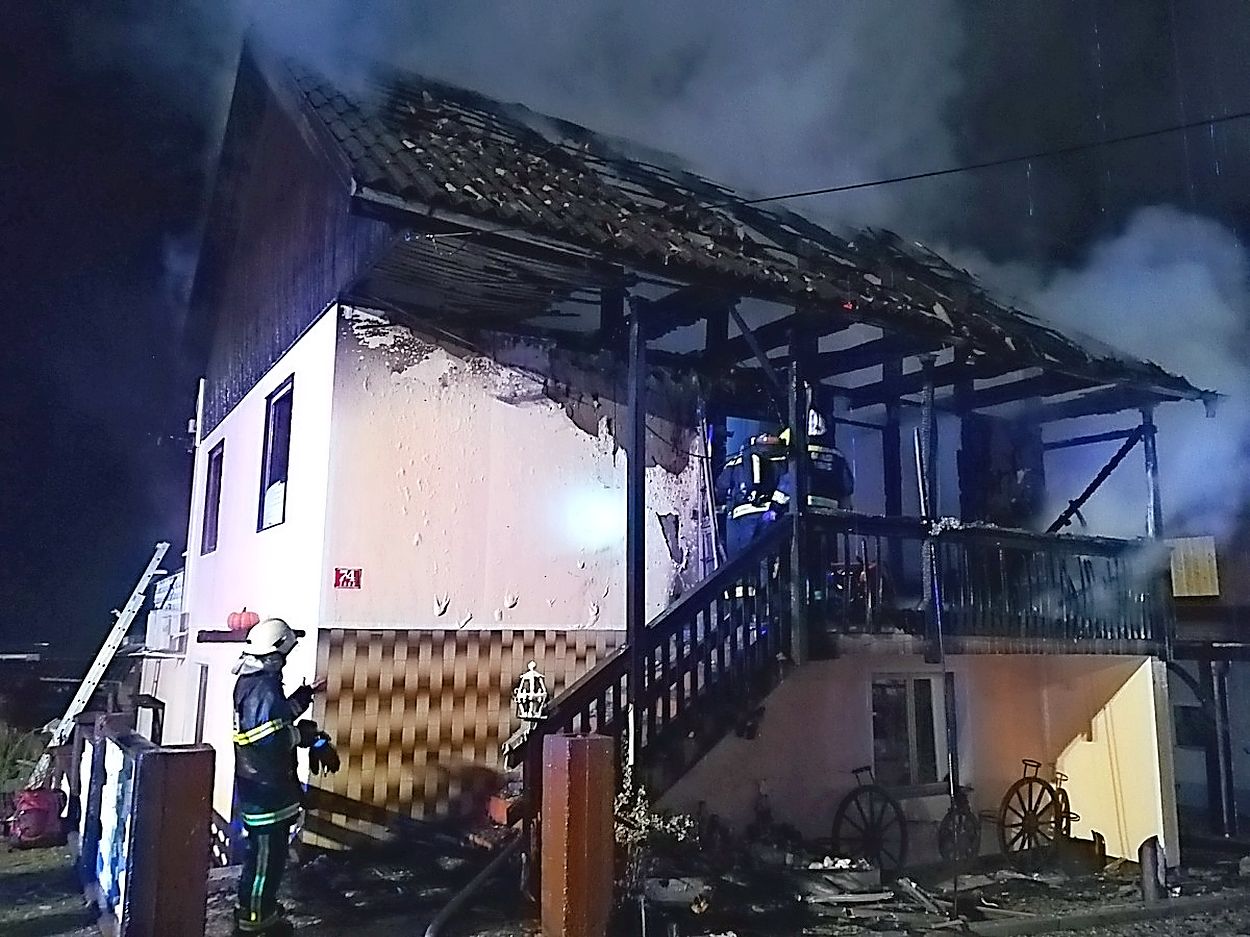 V požaru v Žagi umrla ena oseba - Primorske novice