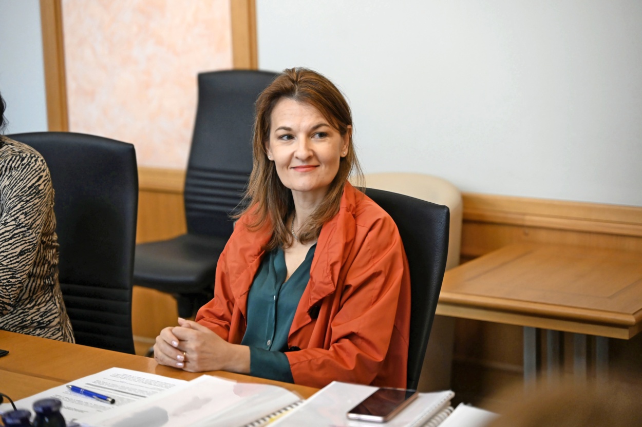 Državna sekretarka na pravosodnem ministrstvu Valerija Jelen Kosi ...