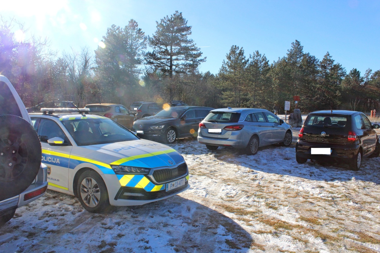 Policisti skrbeli za varnost premoženja pohodnikov - Primorske novice