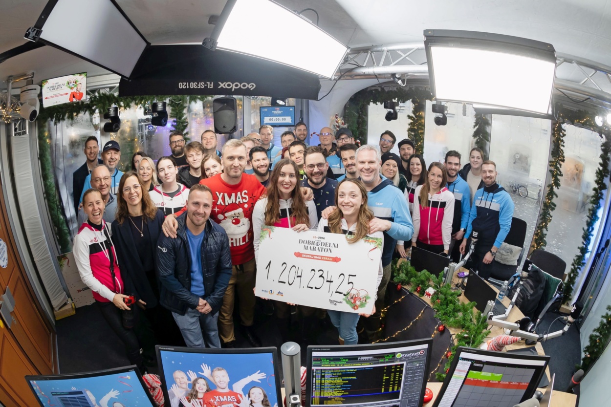 Dobrodelni maraton: Skupaj zbrali več kot milijon evrov - Primorske novice