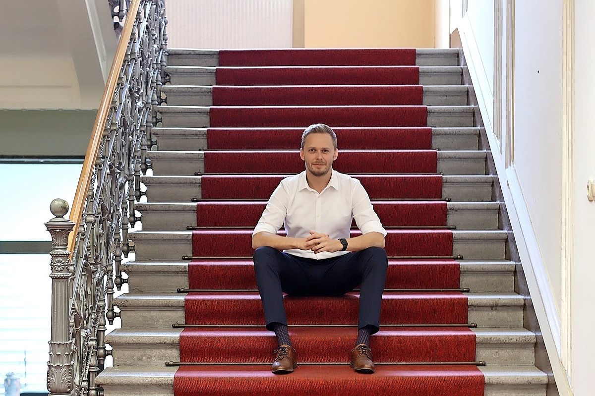 Damijan Zrim ima kljub mladosti že precej izkušenj v politiki. Foto ...