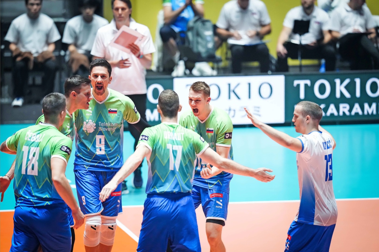 Slovenski odbojkarji s tremi točkami tudi proti Egiptu - Primorske novice Slovenski odbojkarji s tremi točkami tudi proti Egiptu - Primorske novice